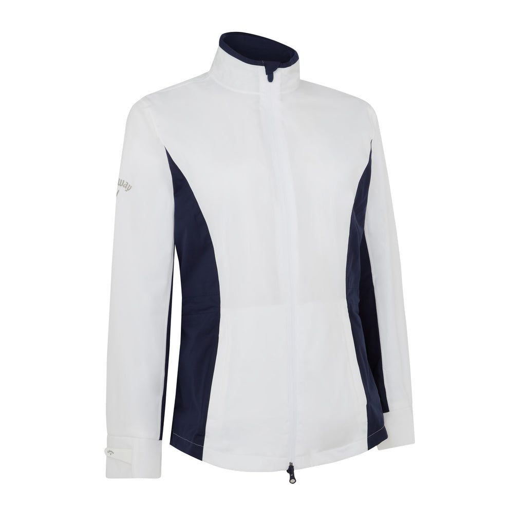 White Callaway Golf Stormlite Waterproof Jacket - Surprizeshop