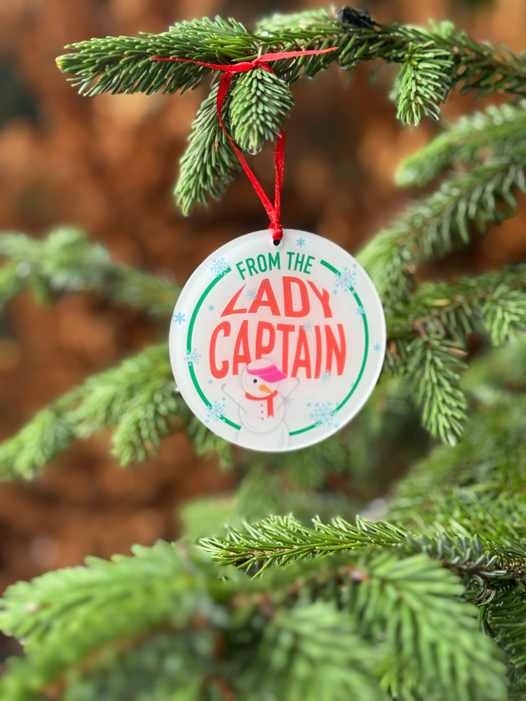 Lady Captain Christmas Bauble – Surprizeshop
