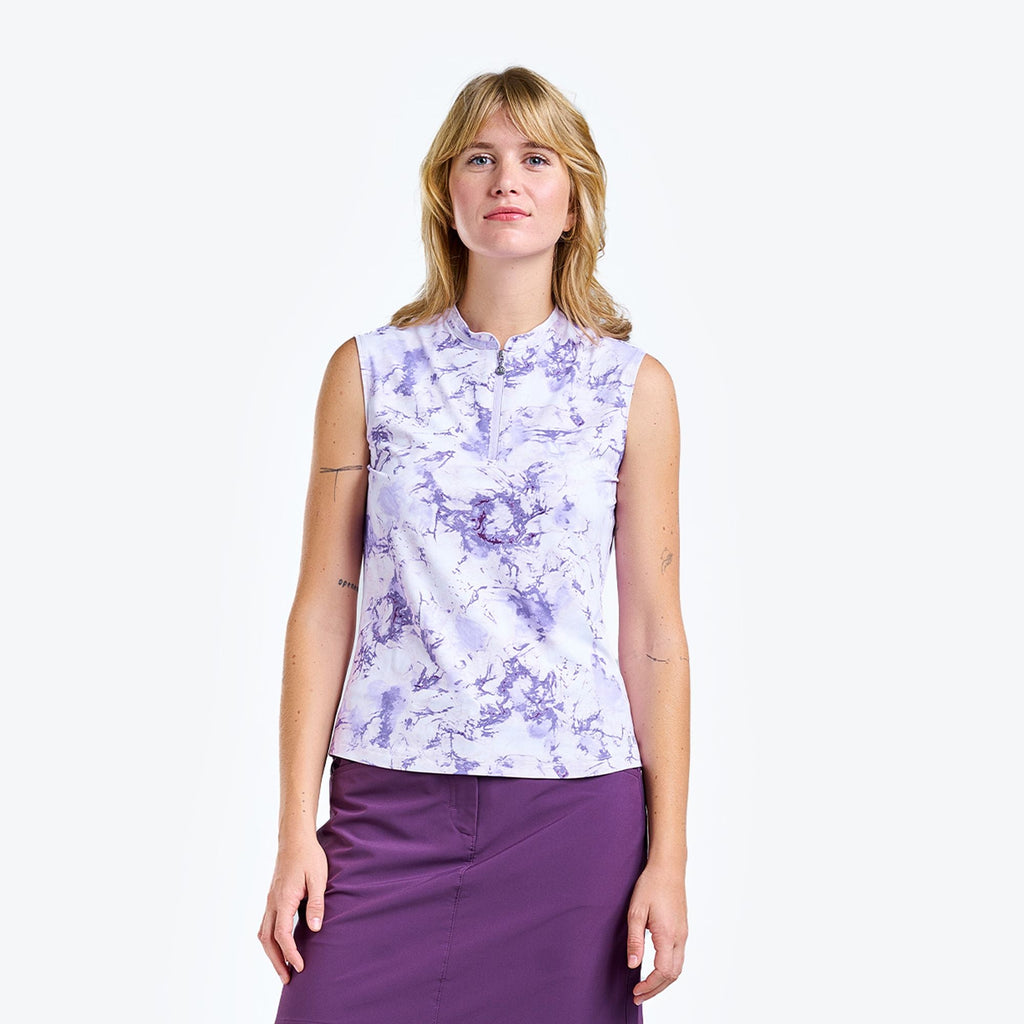 Nivo Ladies Linnea Sleeveless Liv Cool Mock - Lavender – Surprizeshop