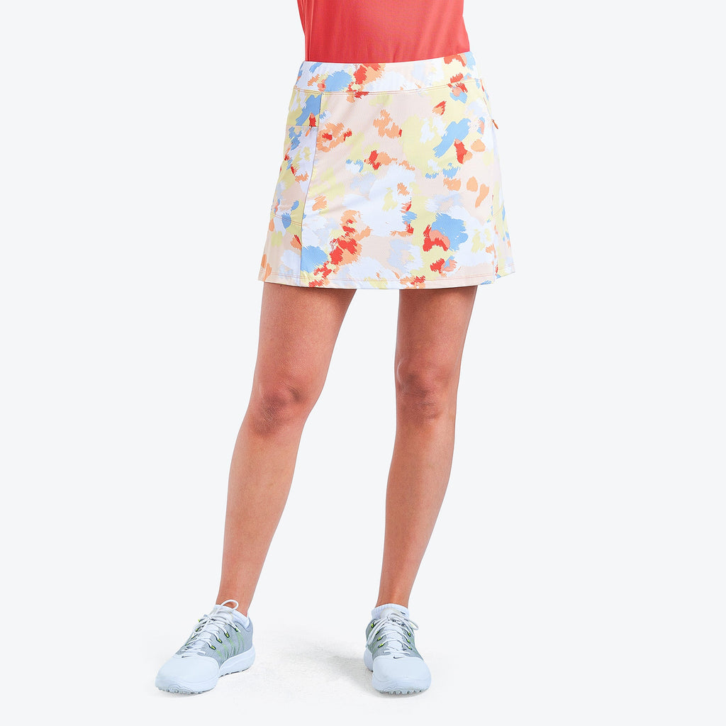 Nivo Ladies Layla Liv Cool Golf Skort - Mango - 43CM – Surprizeshop