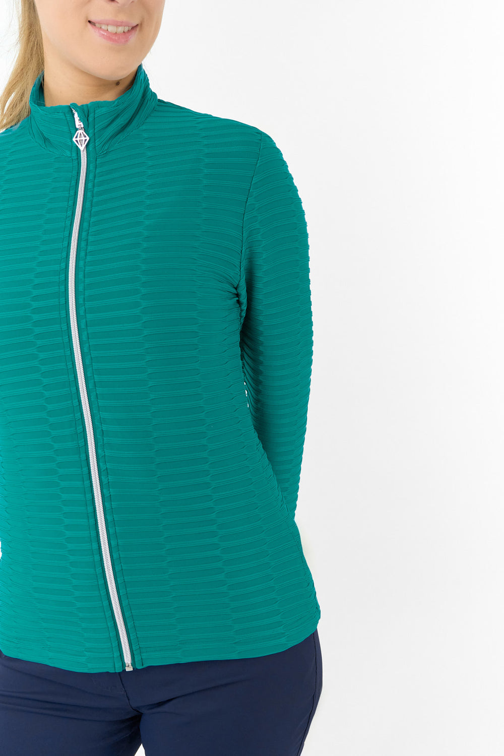 Poppy PWP Textured Ladies Golf Jacket - Teal – Surprizeshop