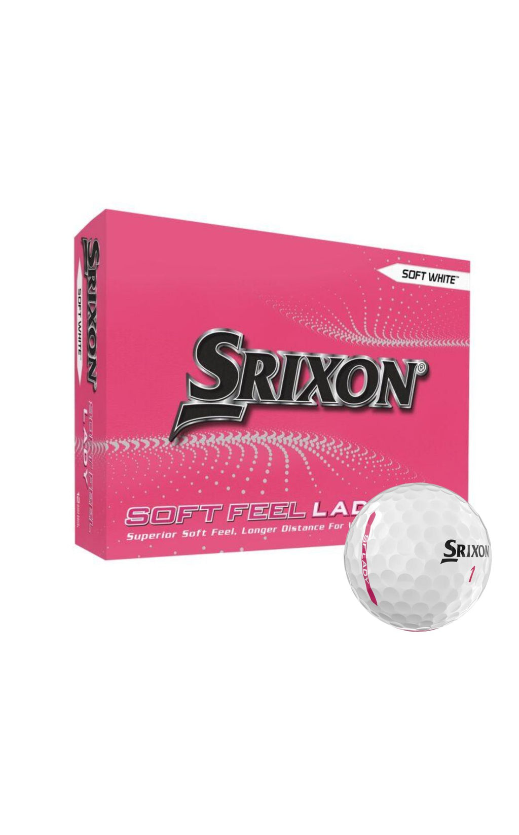 Srixon Soft Feel Lady Golf Balls - White (12 Pack) – Surprizeshop