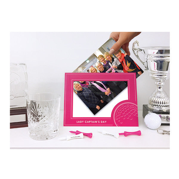 Pack of 10 Lady Captains Day Photo Frames Cards – Surprizeshop