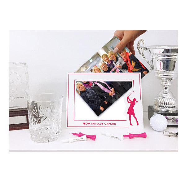 Pack of 10 'From The Lady Captain' Photo Frames Cards – Surprizeshop